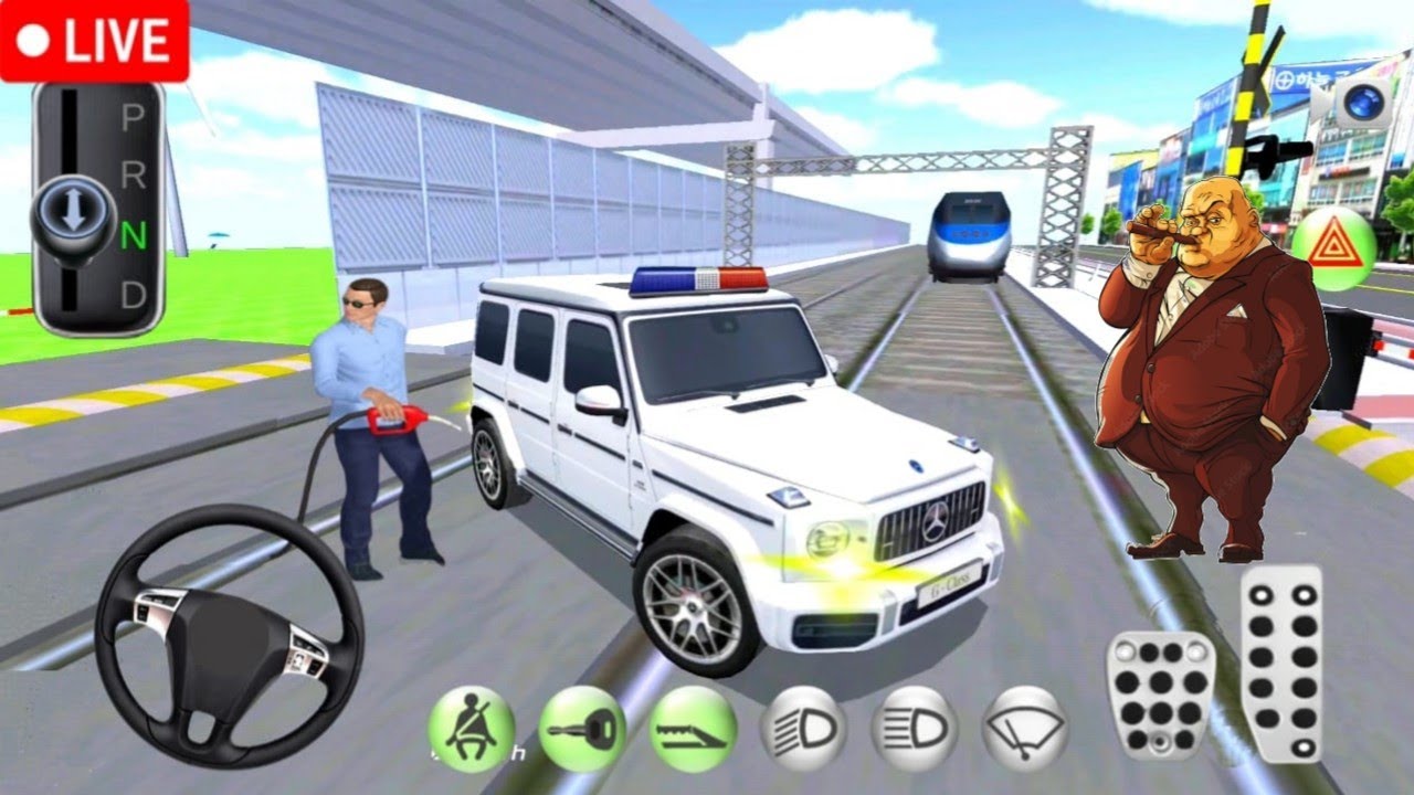 Big Mafia Boss vs Indian Bullet Train - 3D Driving Class Simulation ...