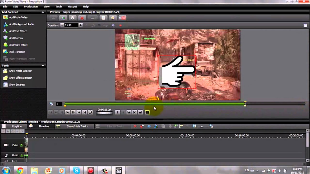 Basics of Roxio Videowave - With Tyro (Tutorial) - YouTube
