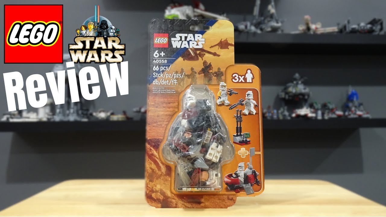 Clone Trooper Command Station LEGO Star Wars Review - YouTube