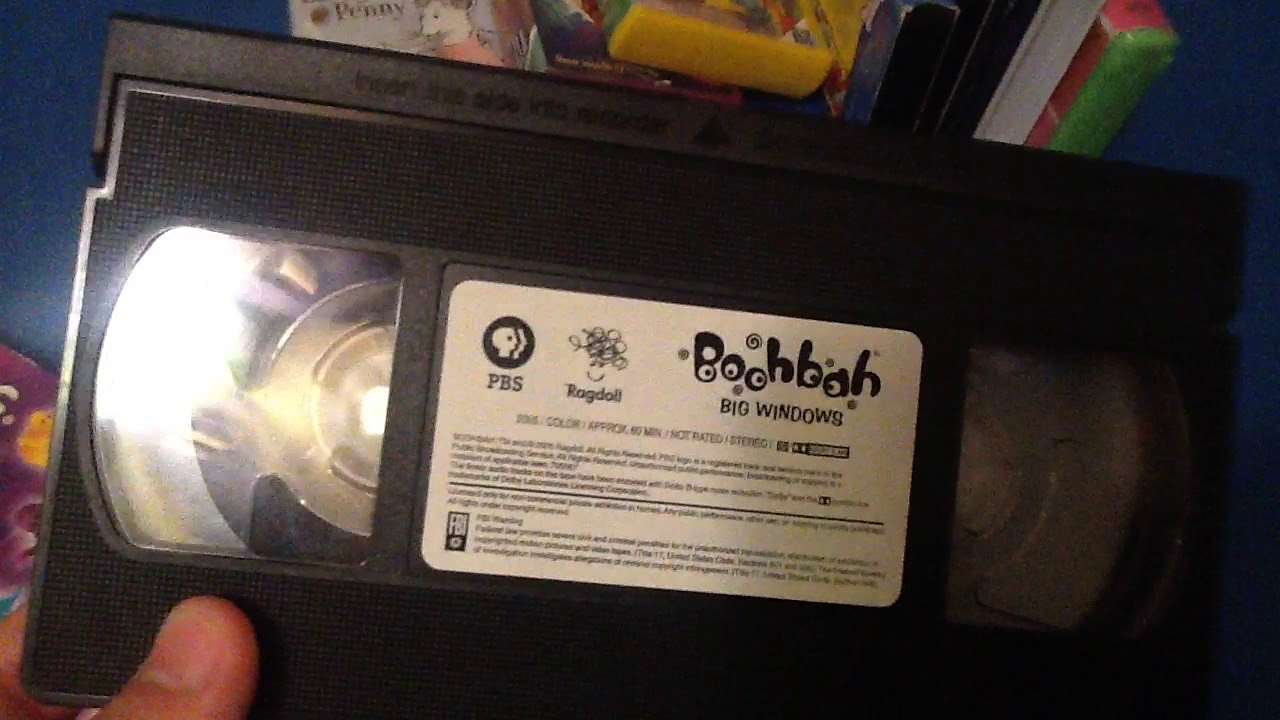 Boohbah Big Windows Vhs