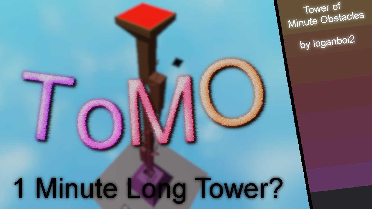 I made a 1 Minute Long Tower | Tower of Minute Obstacles - YouTube