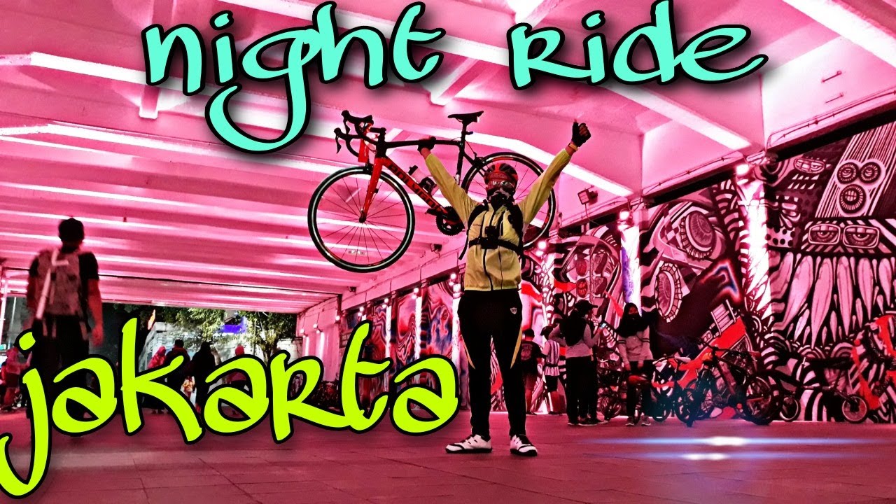 Jakarta night ride - YouTube