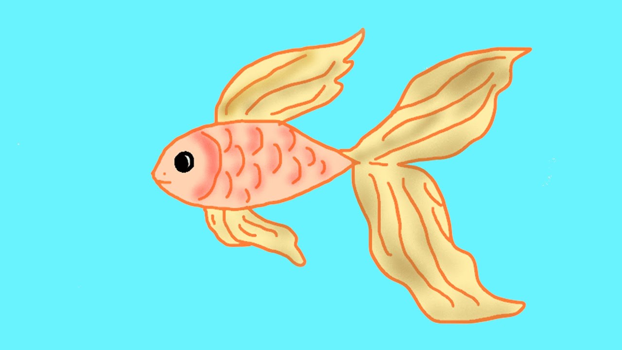 How to create fish animation in photoshop - YouTube