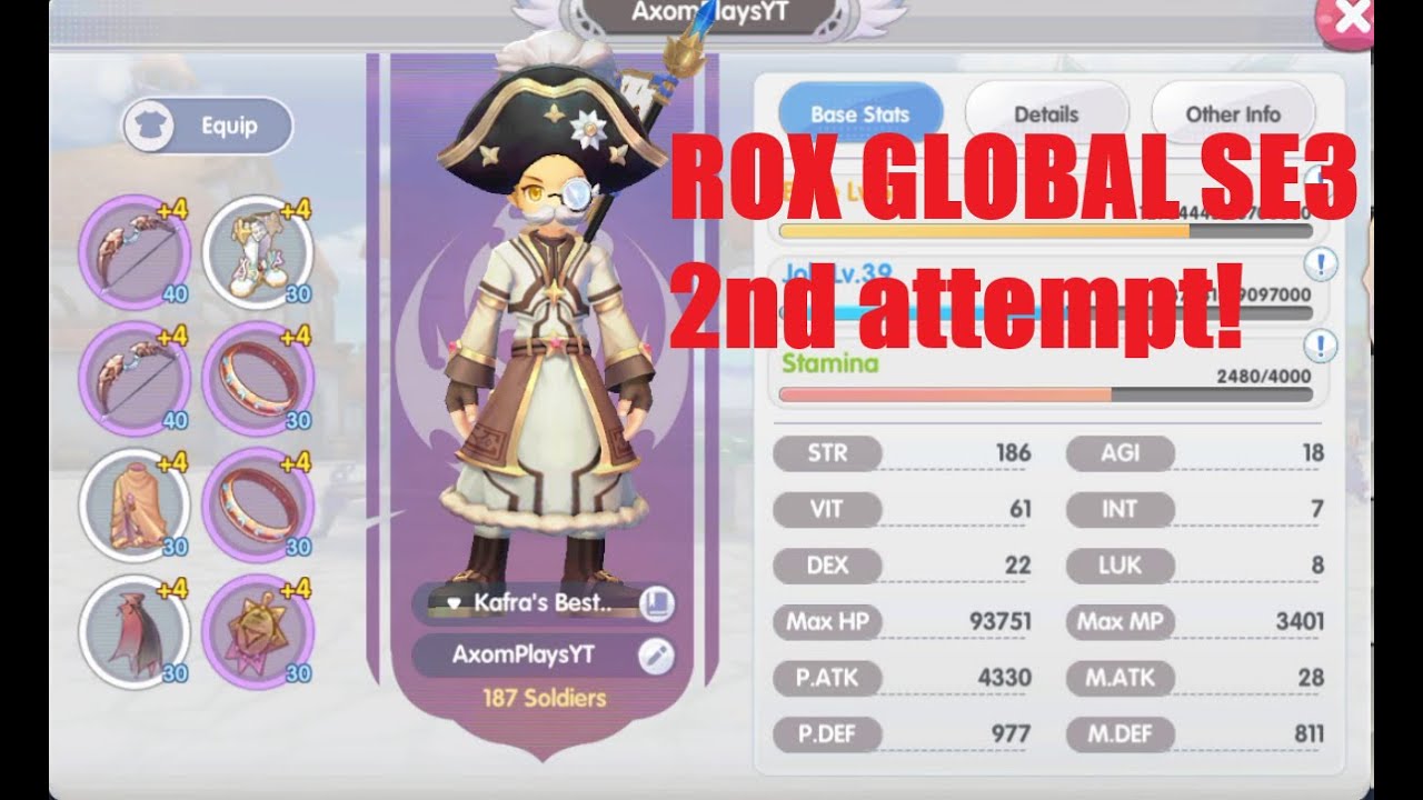 [ROX GLOBAL] Rogue Long bow - YouTube