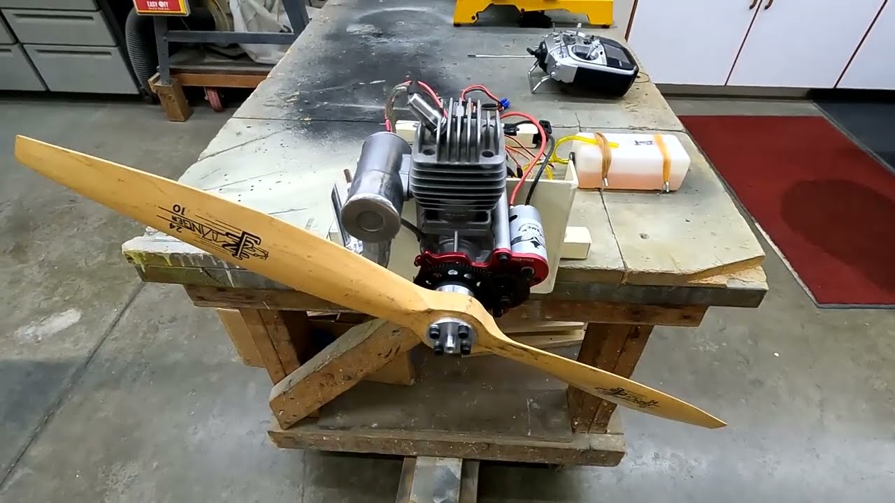EME 60 & DLE 180 Starter Rotation. How to move electric starter to ...