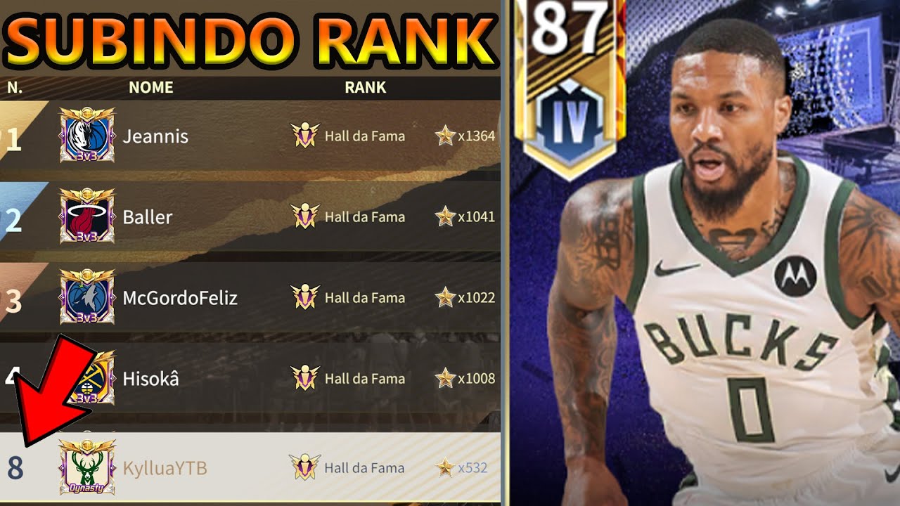 SUBINDO RANK 3X3 ! NBA INFINITE - YouTube