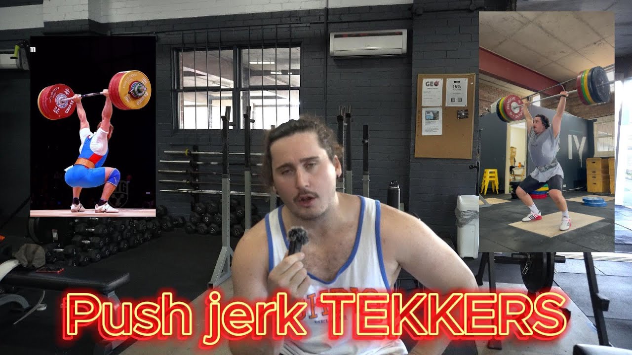 Push jerk well, before Split jerks - YouTube