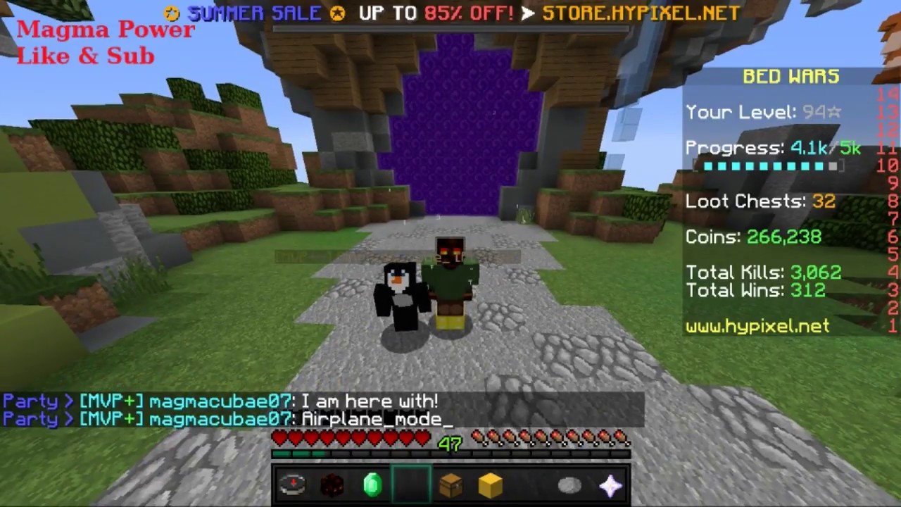 Bedwars Dreams Mode: Destroying the other teams?! (w/ Airplane_mode ...