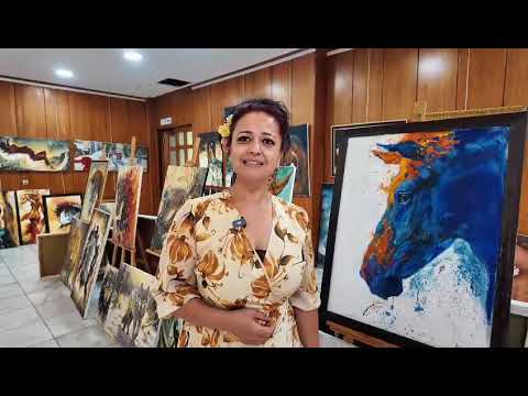 Baktığın Benim ... Gördüğün Senin Hikayen...Ressam Zehra Atıcı | Resim Sergisi | 