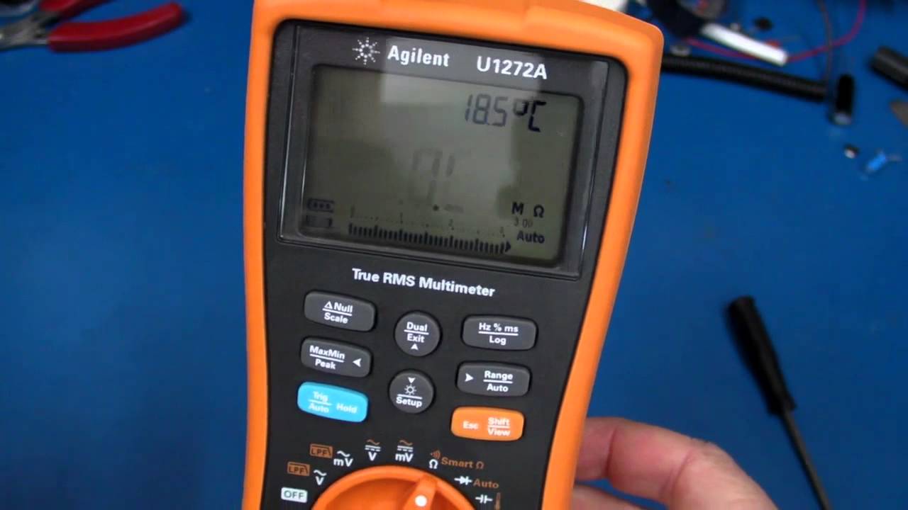 EEVblog #170 - Agilent U1272A Multimeter FAIL - YouTube