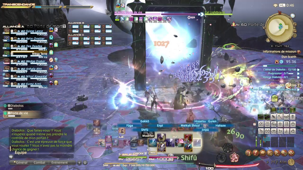 FINAL FANTASY XIV - Diabolos - YouTube