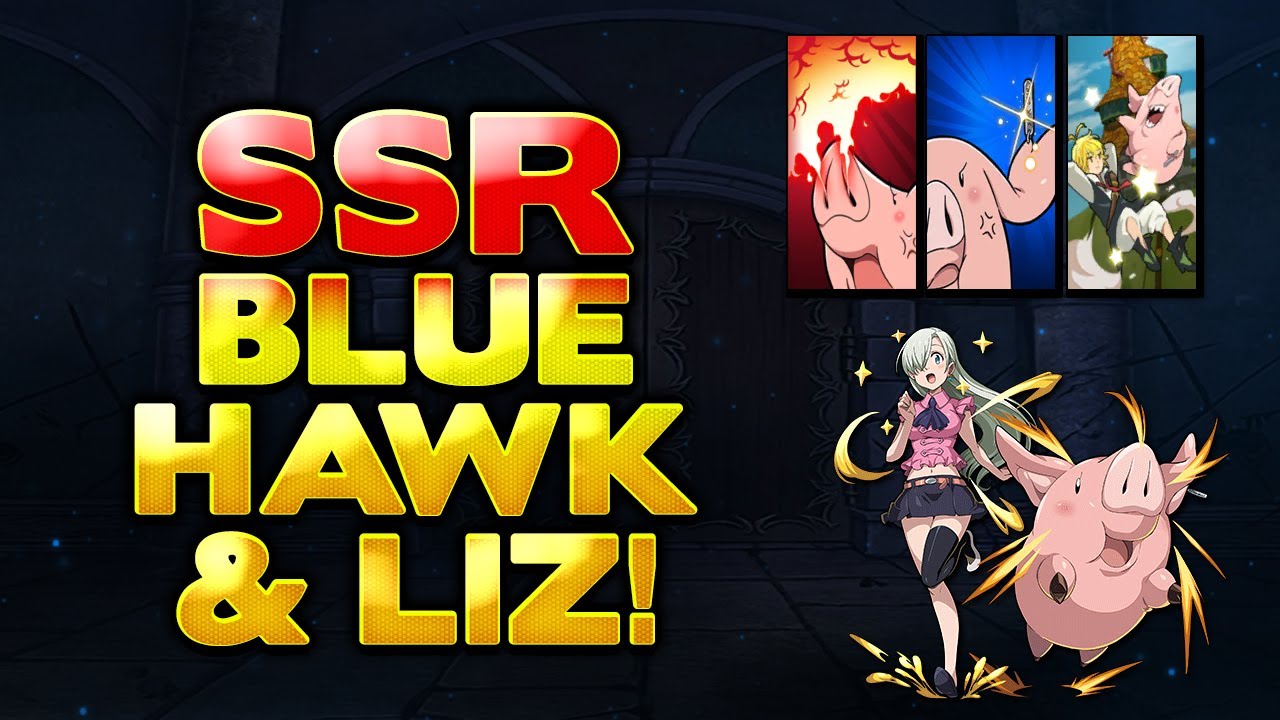 Seven Deadly Sins: Grand Cross | Blue SSR Guardian Hawk & Liz - Full ...