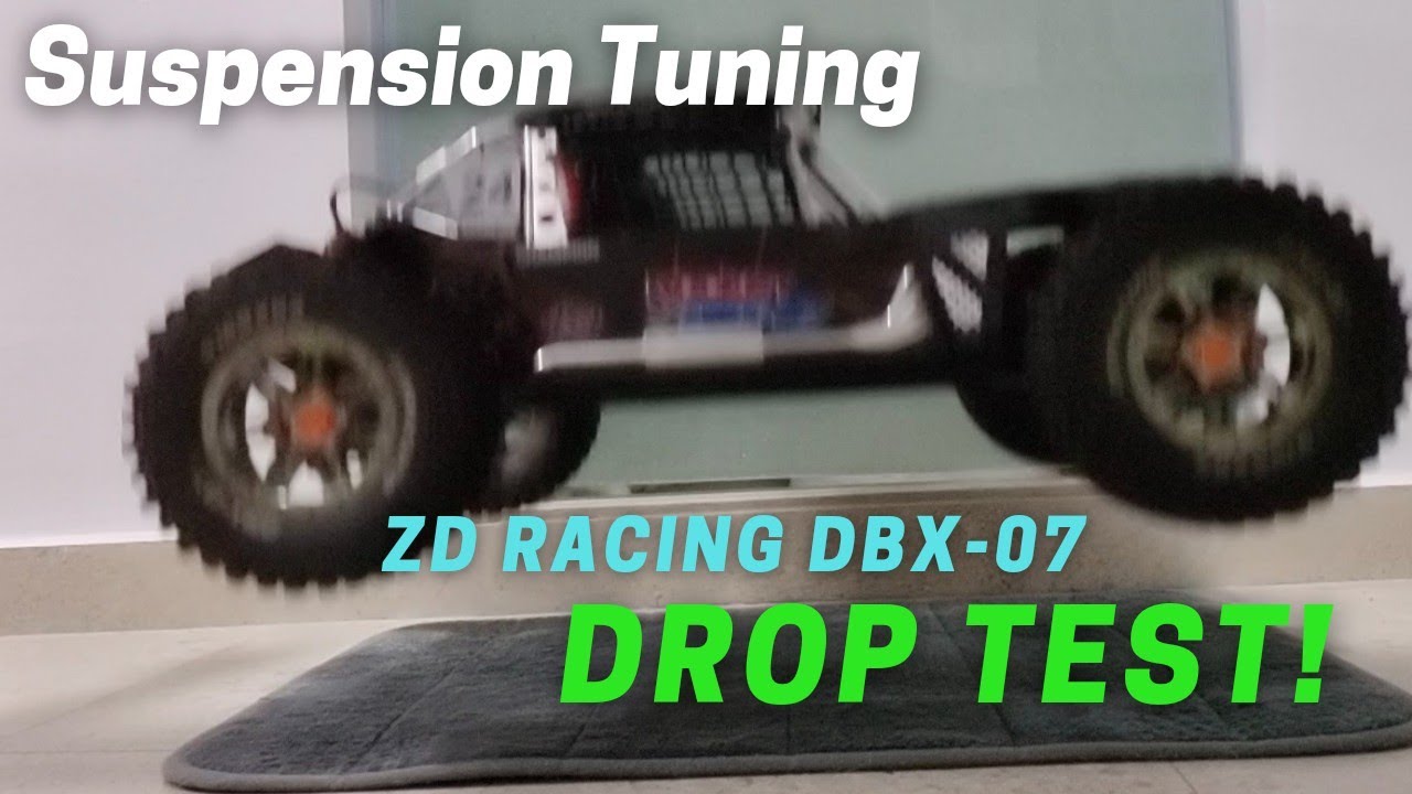 ZD RACING DBX-07: Suspension Tuning. Drop Test video. - YouTube