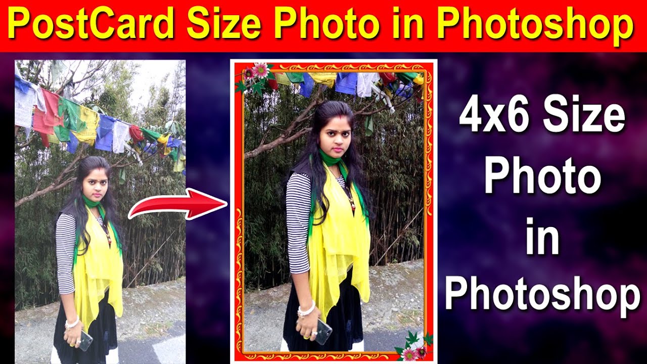 how-to-make-postcard-size-photo-in-photoshop-how-to-make-4x6-size