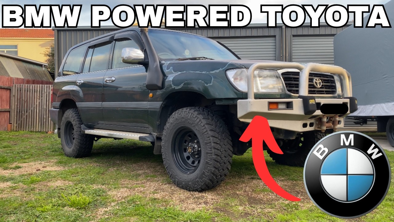 BMW M57 4X4 Swap TOYOTA LAND CRUISER - Engine Back Together & Test Run ...