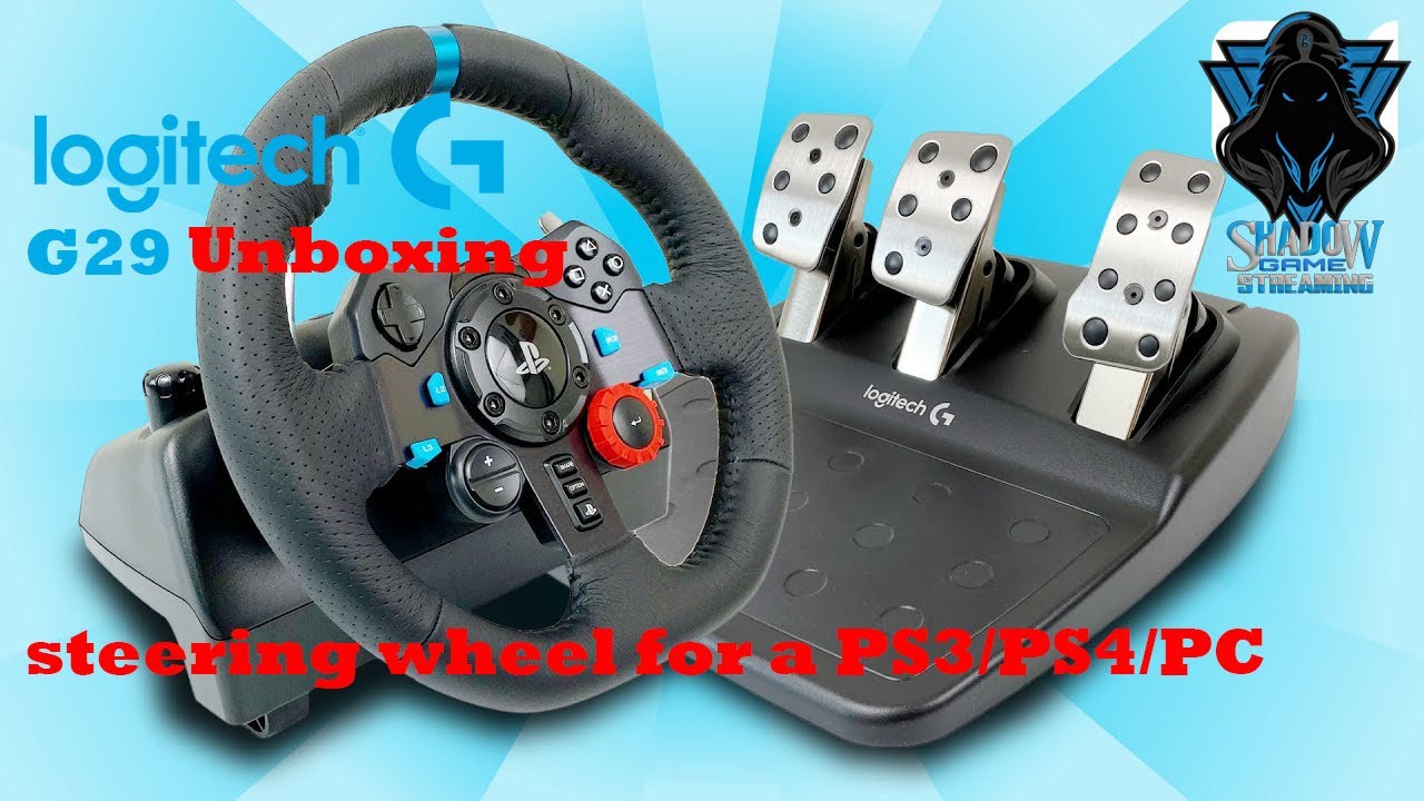Logitech G29 steering wheel for a PS3/PS4/PC - മലയാളം Unboxing - YouTube