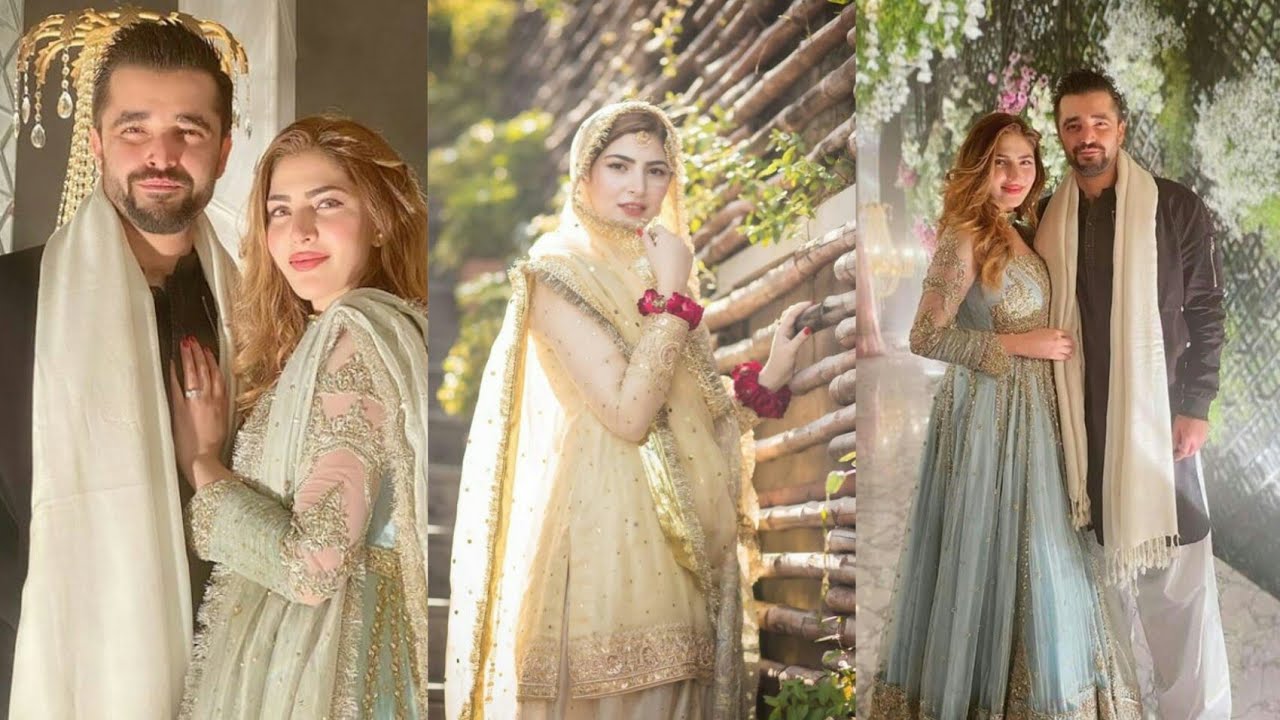 Humza Ali Abbasi and Naimal Khawar latest pictures|Fiza Khawar Wedding ...