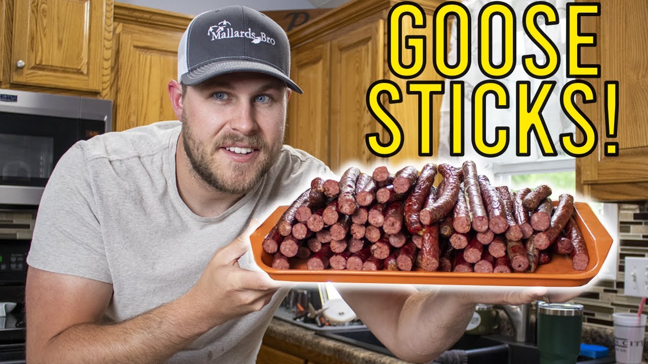 GOOSE SNACK STICKS - YouTube
