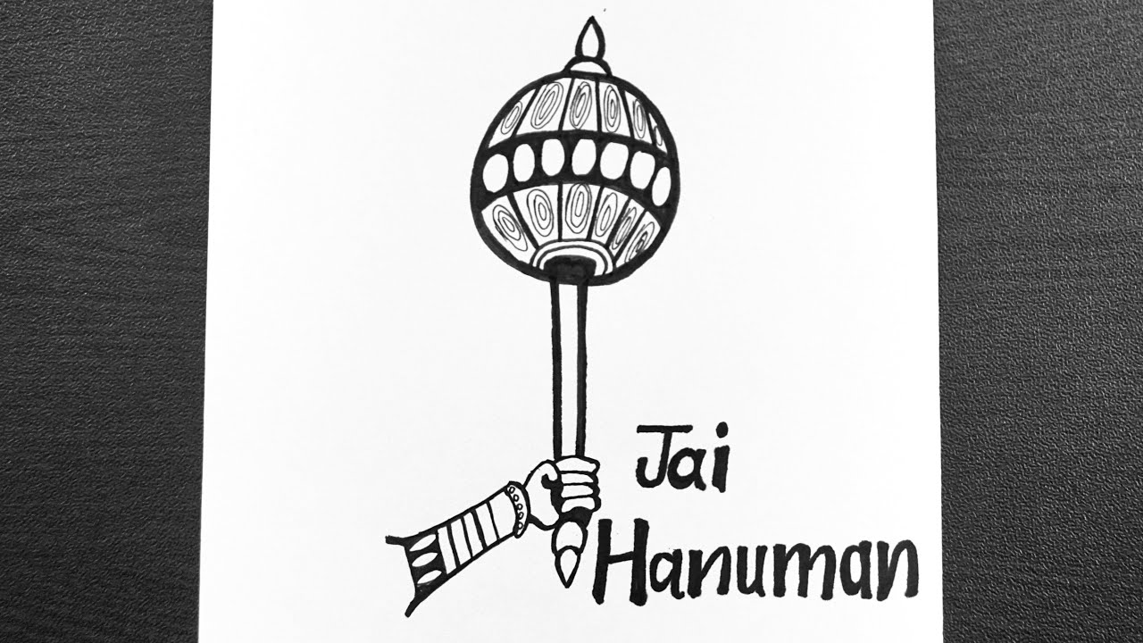 How To Write Jai Hanuman in Style || Hanuman Jayanti Calligraphy ...