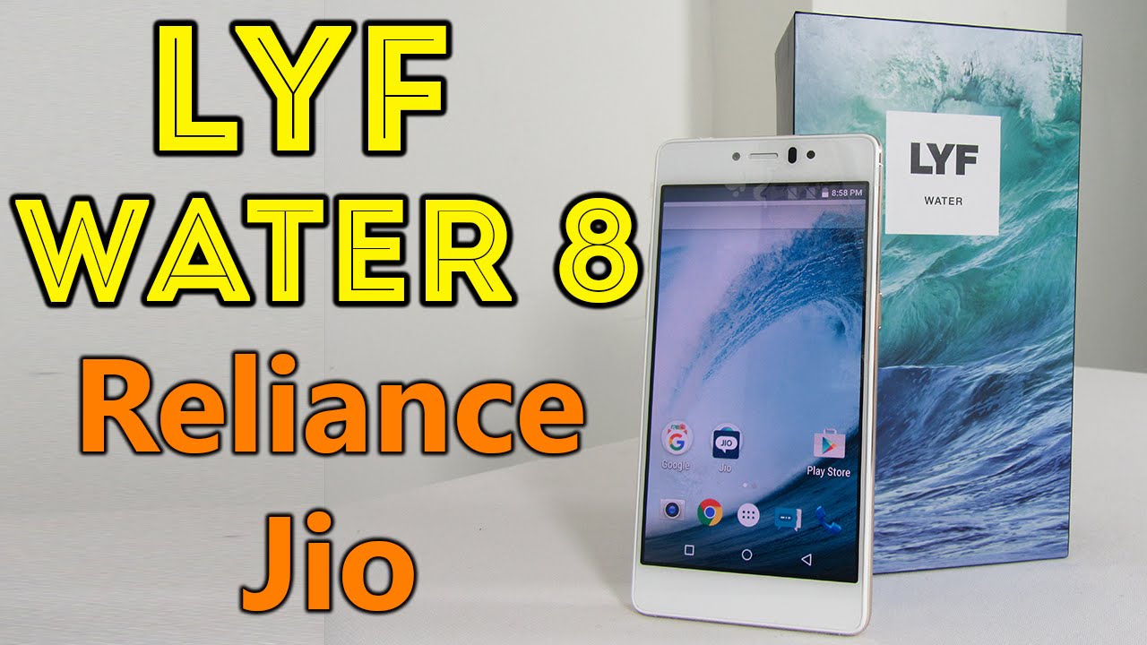 LYF Water 8 Unboxing Review With Free Reliance JIO 4G : Budget 4G VoLTE ...
