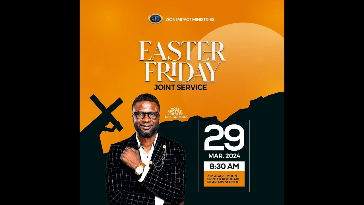 Easter Friday Service || 29-03-2024 - YouTube