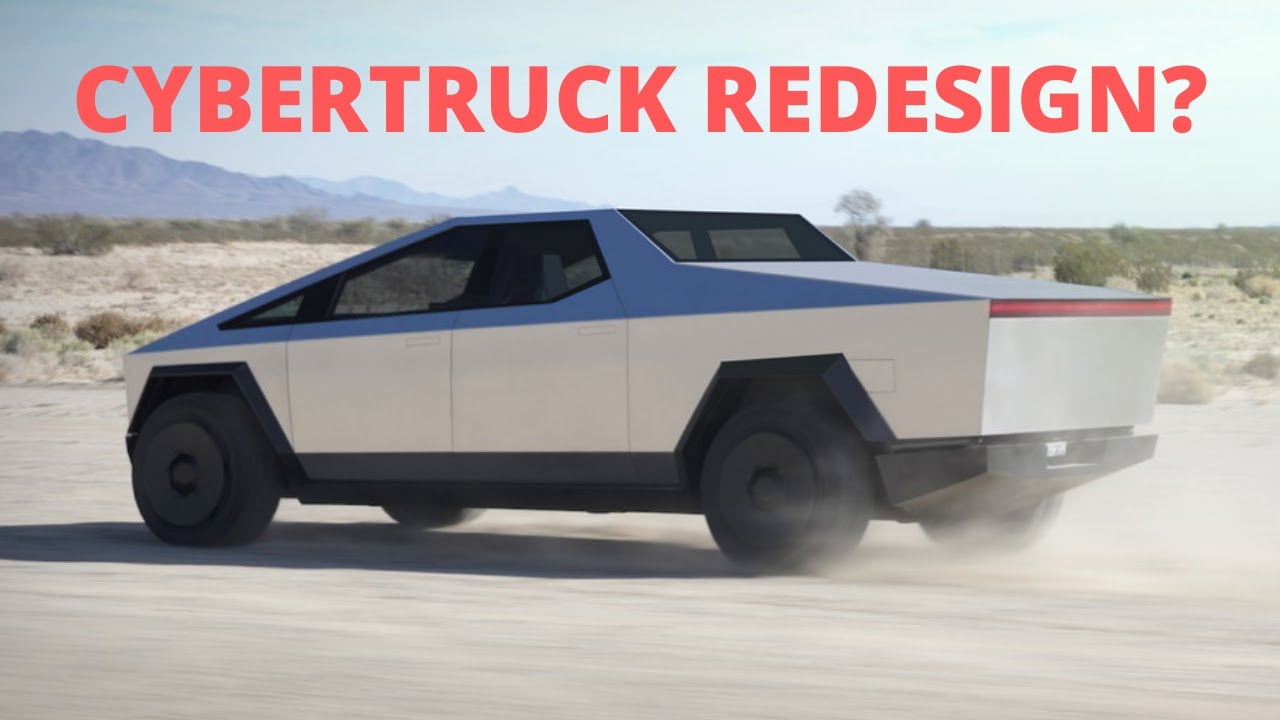 Tesla Cybertruck to be Redesigned? (UPDATE features and cost) - YouTube