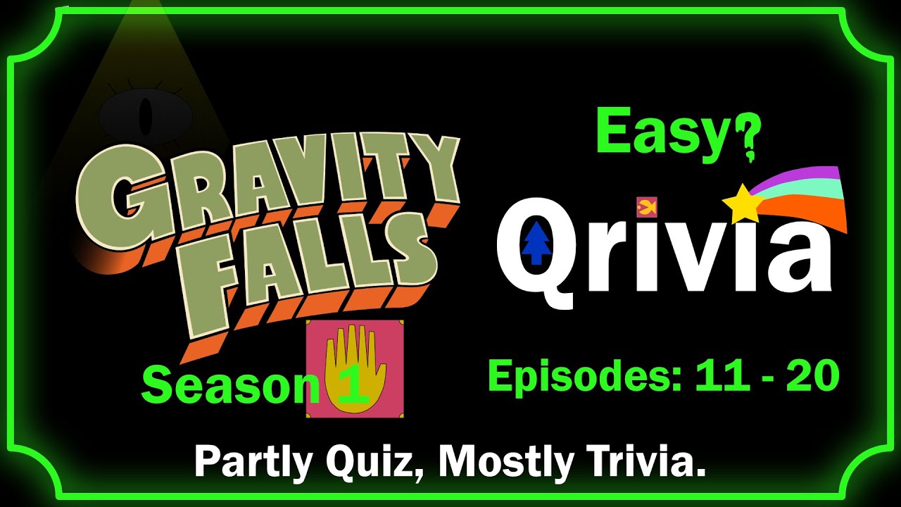 Qrivia! Gravity Falls - 10 Easy Questions! - YouTube