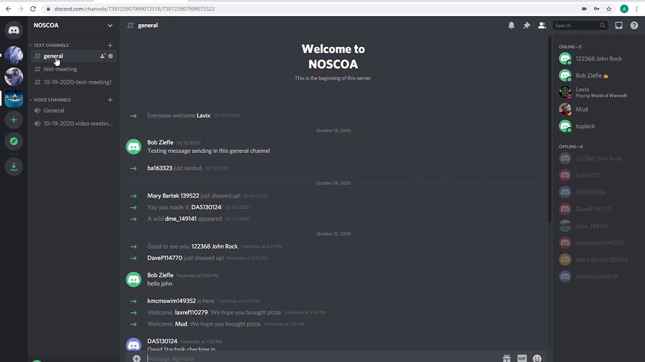 Discord meeting platform - YouTube