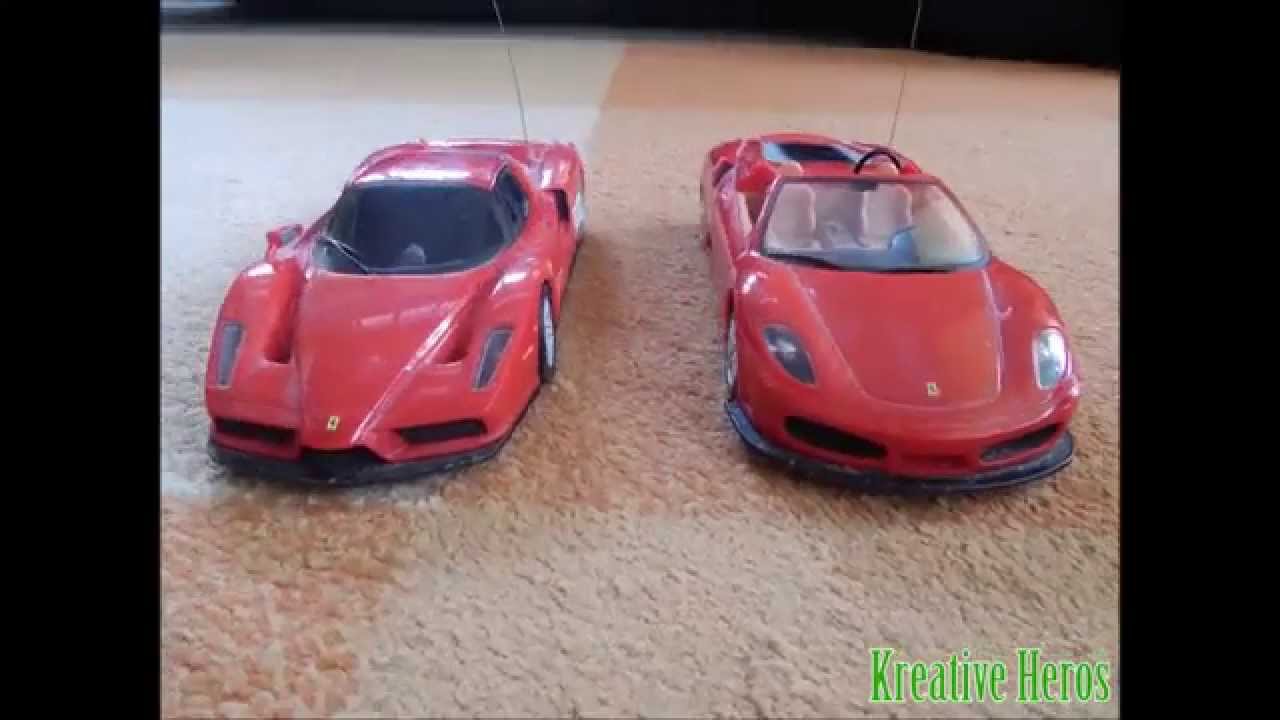 Ferrari Stop Motion / Crash / Time Lapse - YouTube
