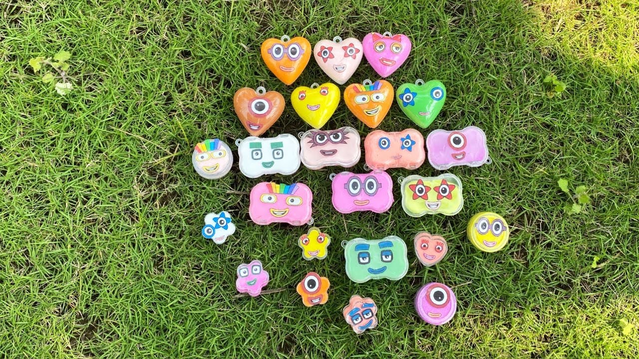 Finding Numberblocks Digging up Numberblocks with All CLAY inside ...