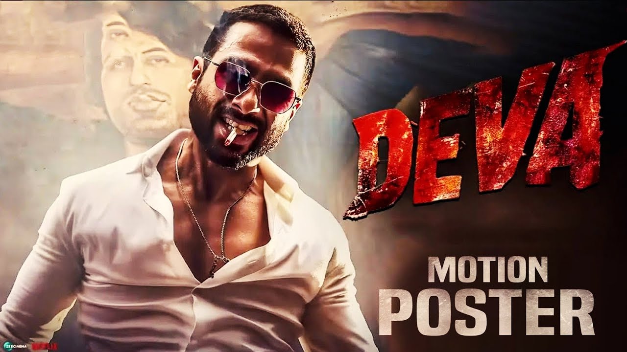 DEVA : MOTION POSTER OUT | Shahid Kapoor , Amitabh bachchan , Pooja ...