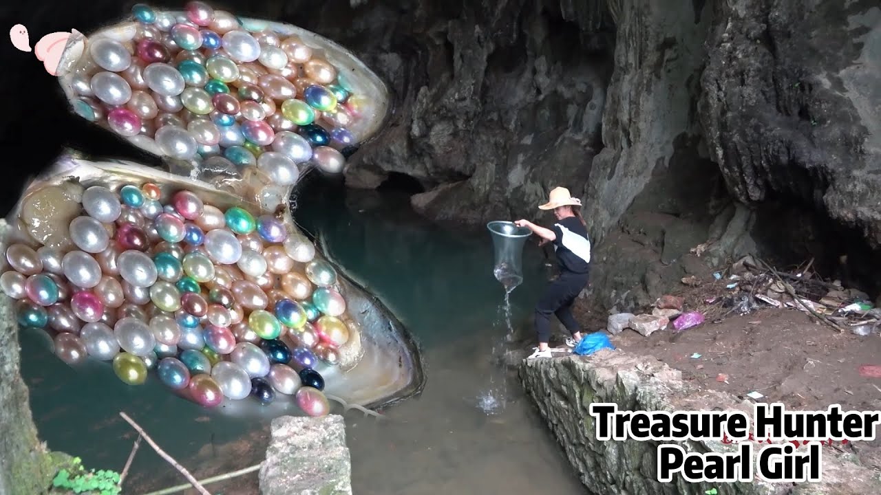 Rare pearl in a shell! A shell bigger than a head was salvaged from an ...