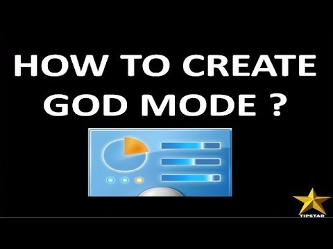 How To Create The God Mode Folder 2017 on pc 🌟 - YouTube