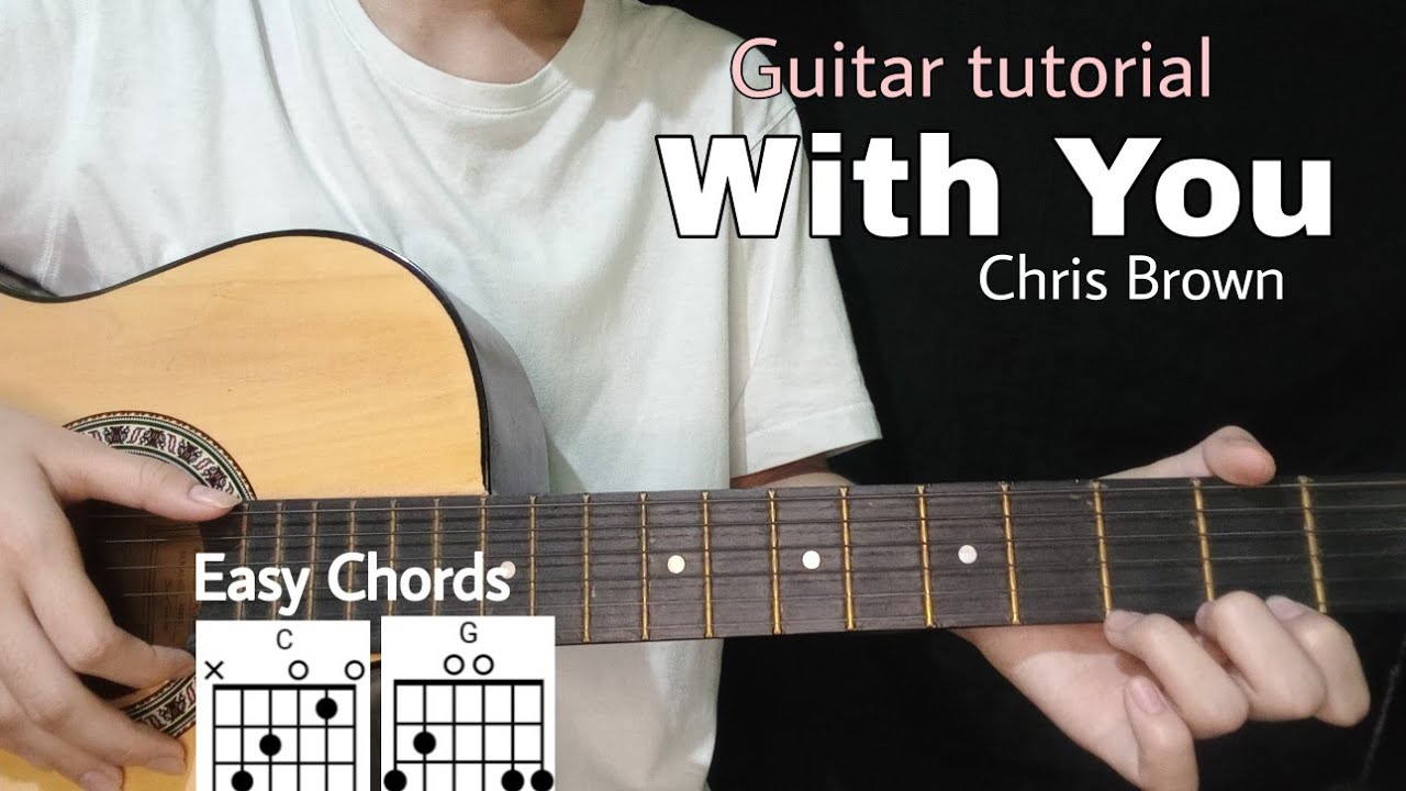 Contigo, Chris Brown, Acordes De Guitarra BUILDER'S EDITION