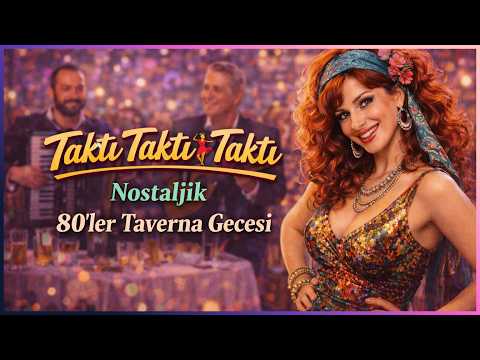 TAKTI TAKTI TAKTI 🎶 Nostaljik 80'ler Taverna Gecesi | Turkish Tavern Music