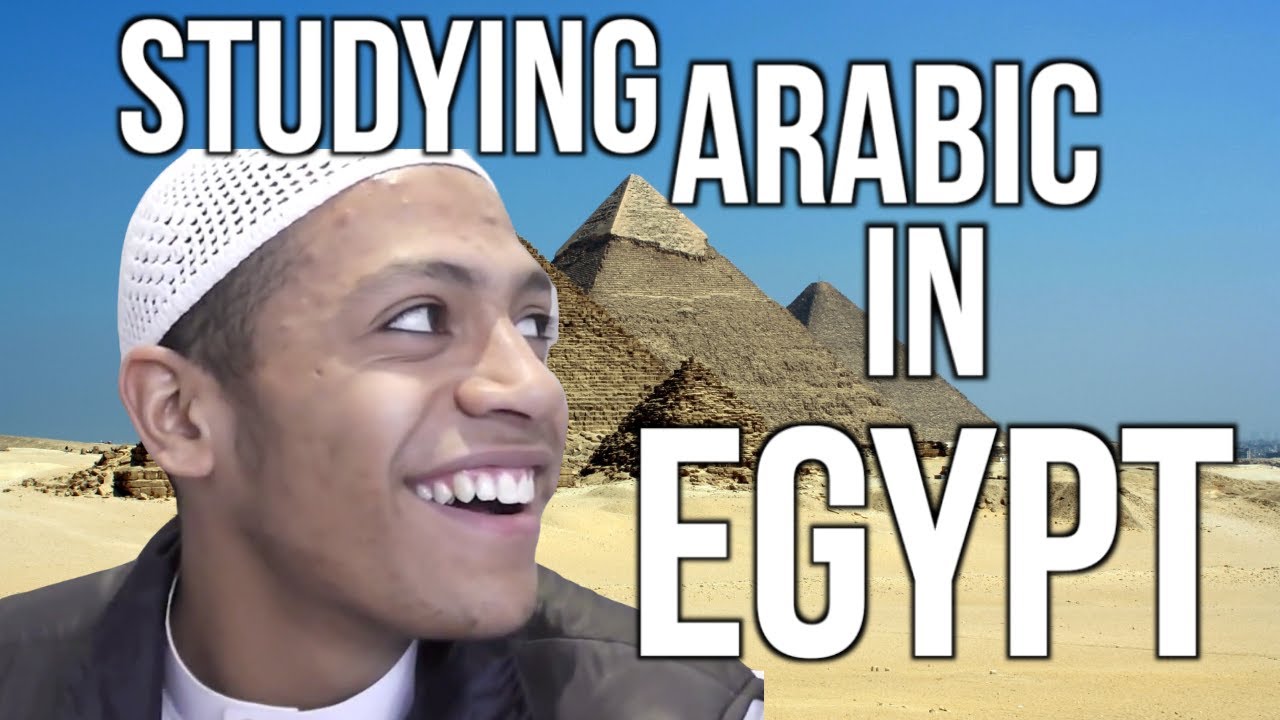 First time studying Arabic in Egypt - YouTube