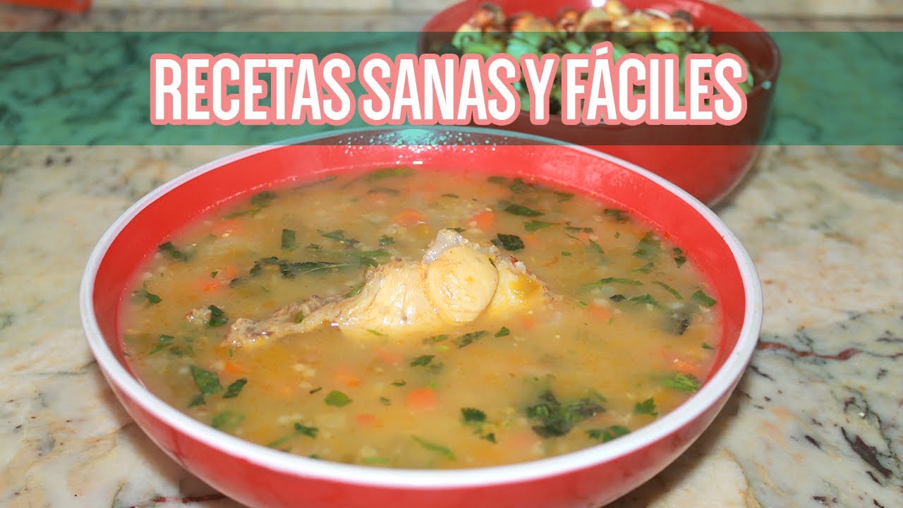 Sopa de Morón. Rápido, fácil y saludable. Nivel principiante - YouTube