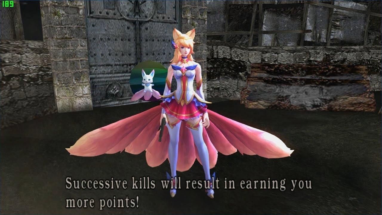 Resident Evil 4 mod DL "Star Guardian Ahri -League of Legends" - YouTube