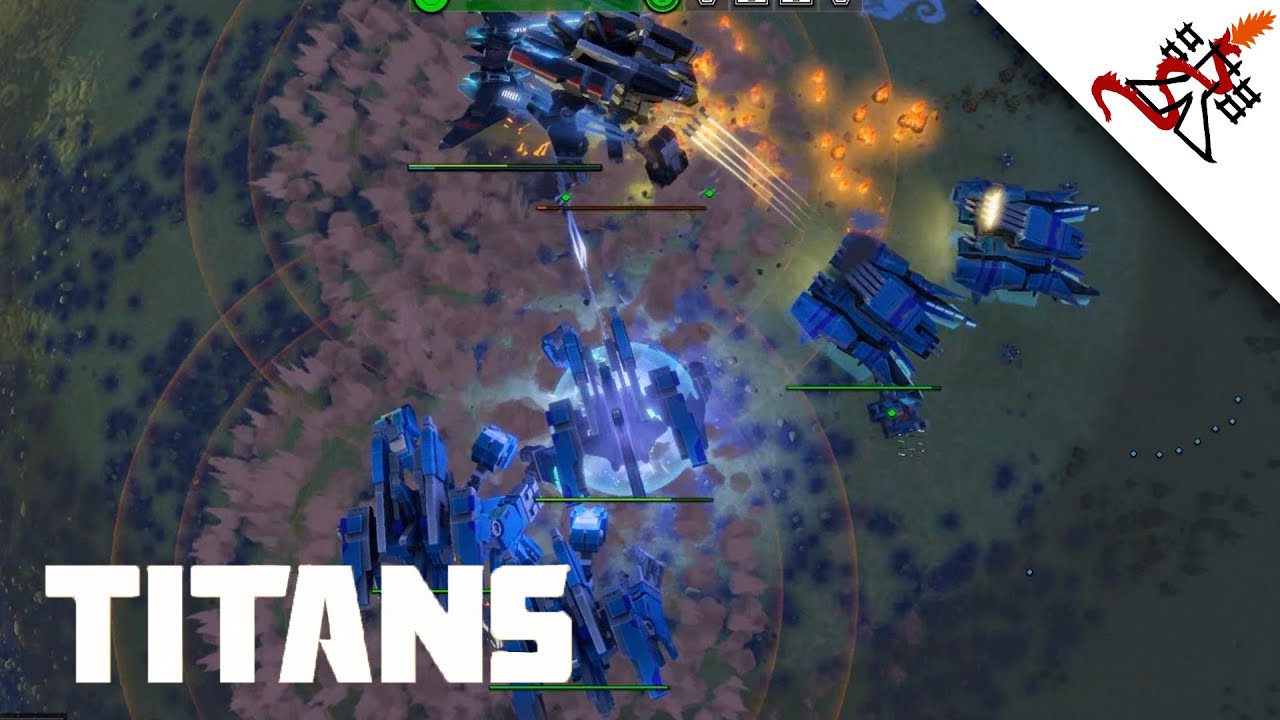 Planetary Annihilation: Titans - TITANS WAR : Multiplayer Gameplay ...