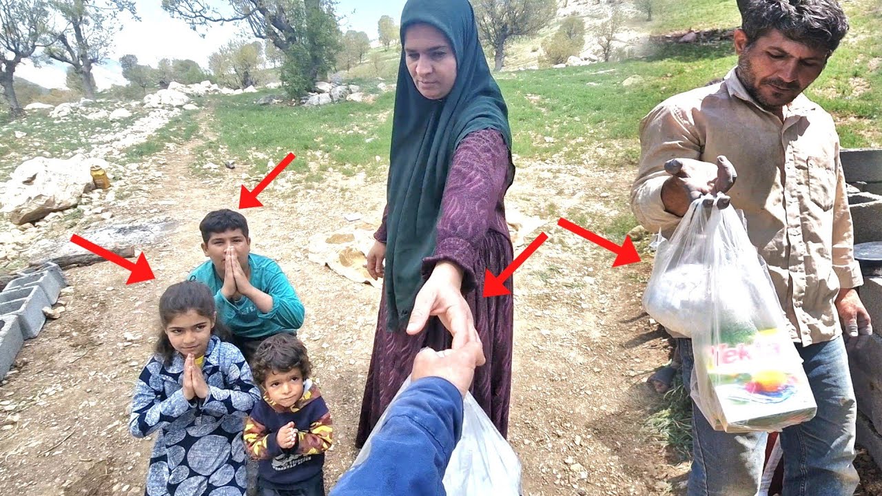 The beautiful help of the operator to Lala and her children and their ...