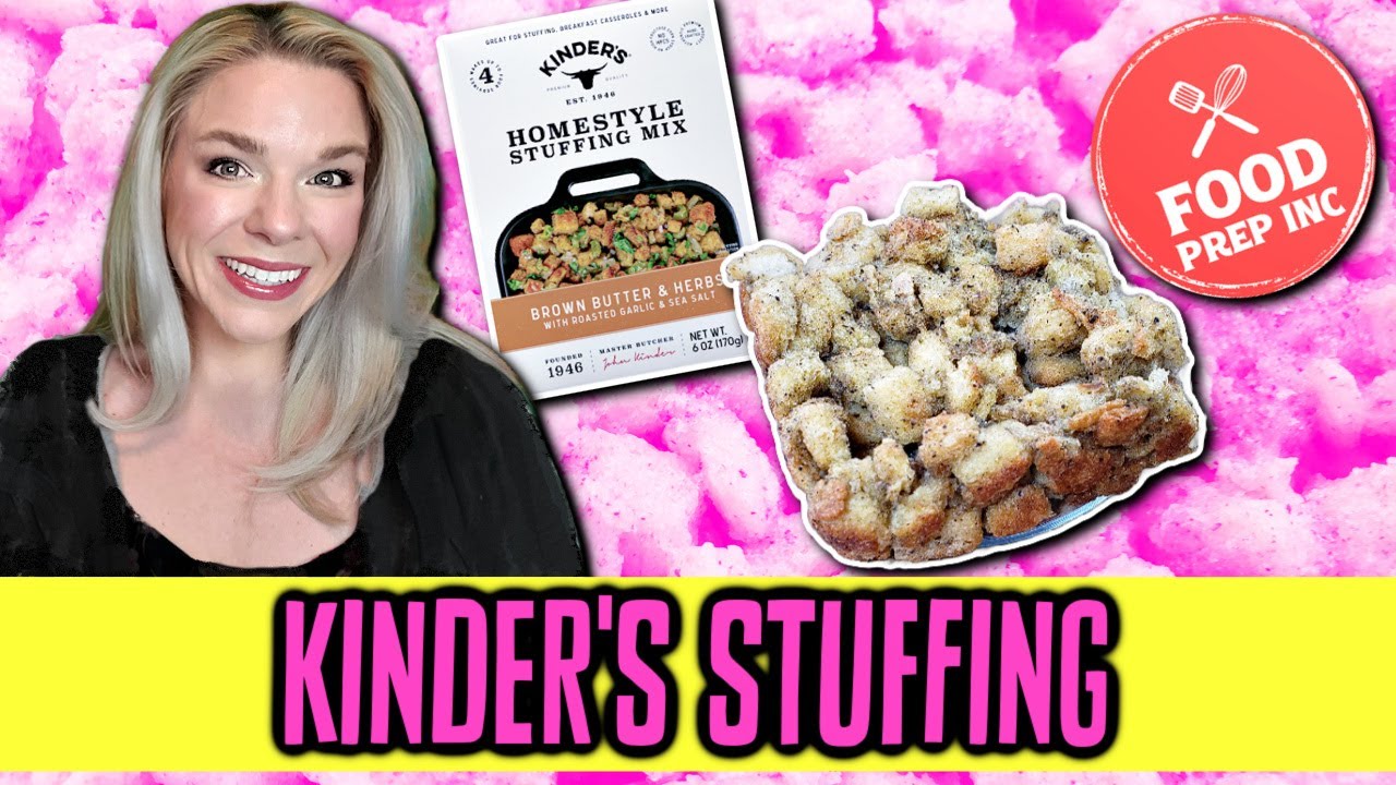 How To Make Kinder's Homestyle Stuffing - YouTube