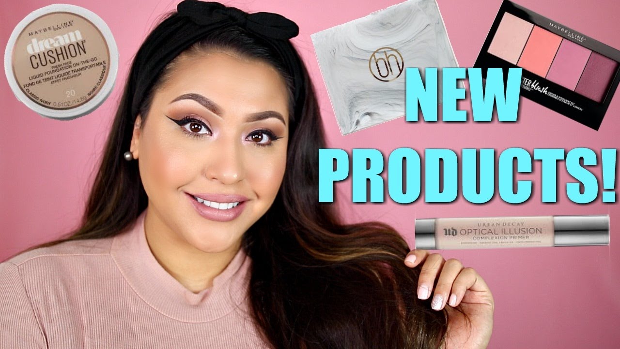 TRYING NEW PRODUCTS + REVIEWS! - YouTube