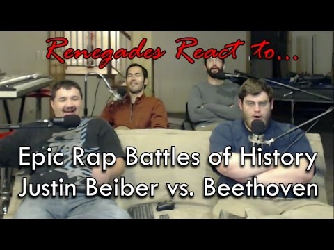 Renegades React to... Epic Rap Battles of History Justin Bieber vs. Beethoven - YouTube