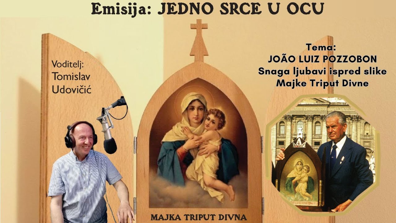 Snaga ljubavi ispred slike Majke Triput Divne - Jedno srce u Ocu - YouTube