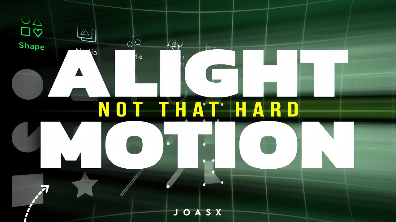 Alight Motion basic for Beginners | Tools & App Interface - YouTube