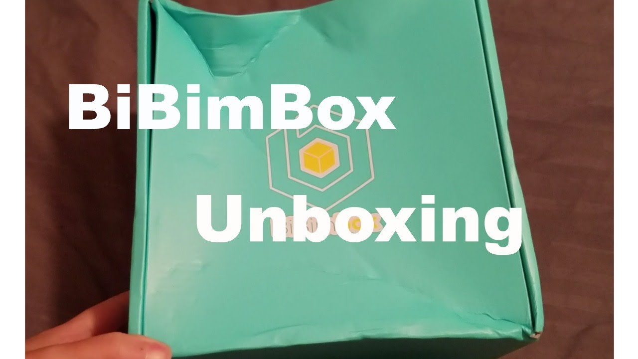 BiBImbox Unboxing (I'm disappointed) - YouTube