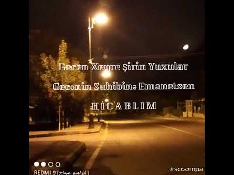 Gecəmiz Xeyre Hicablim