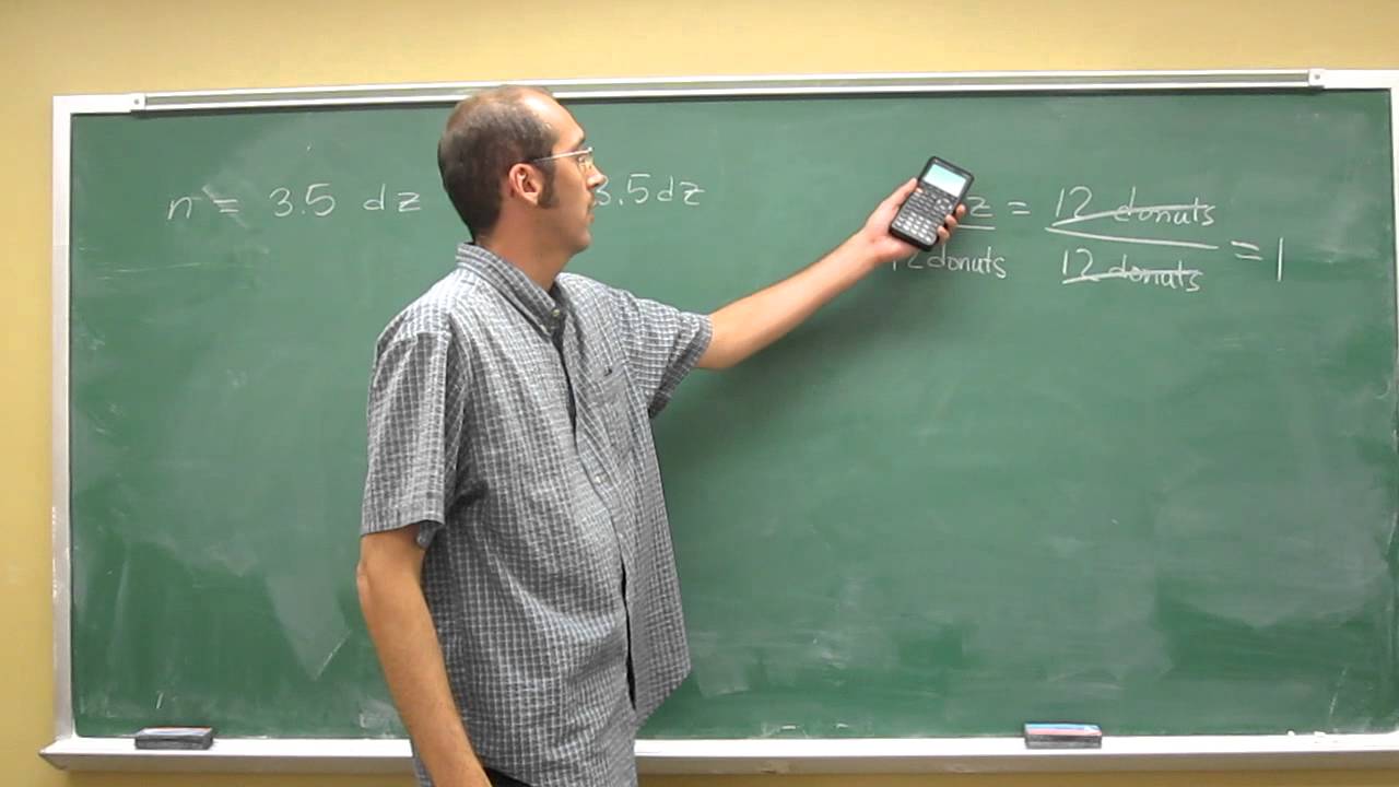 Unit conversions - Dozen to Donuts - YouTube
