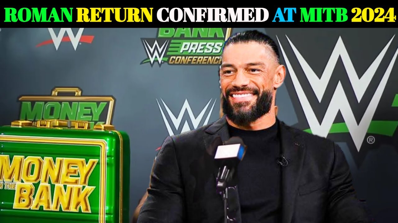 Roman Reigns Return Confirmed At WWE 2024 - YouTube