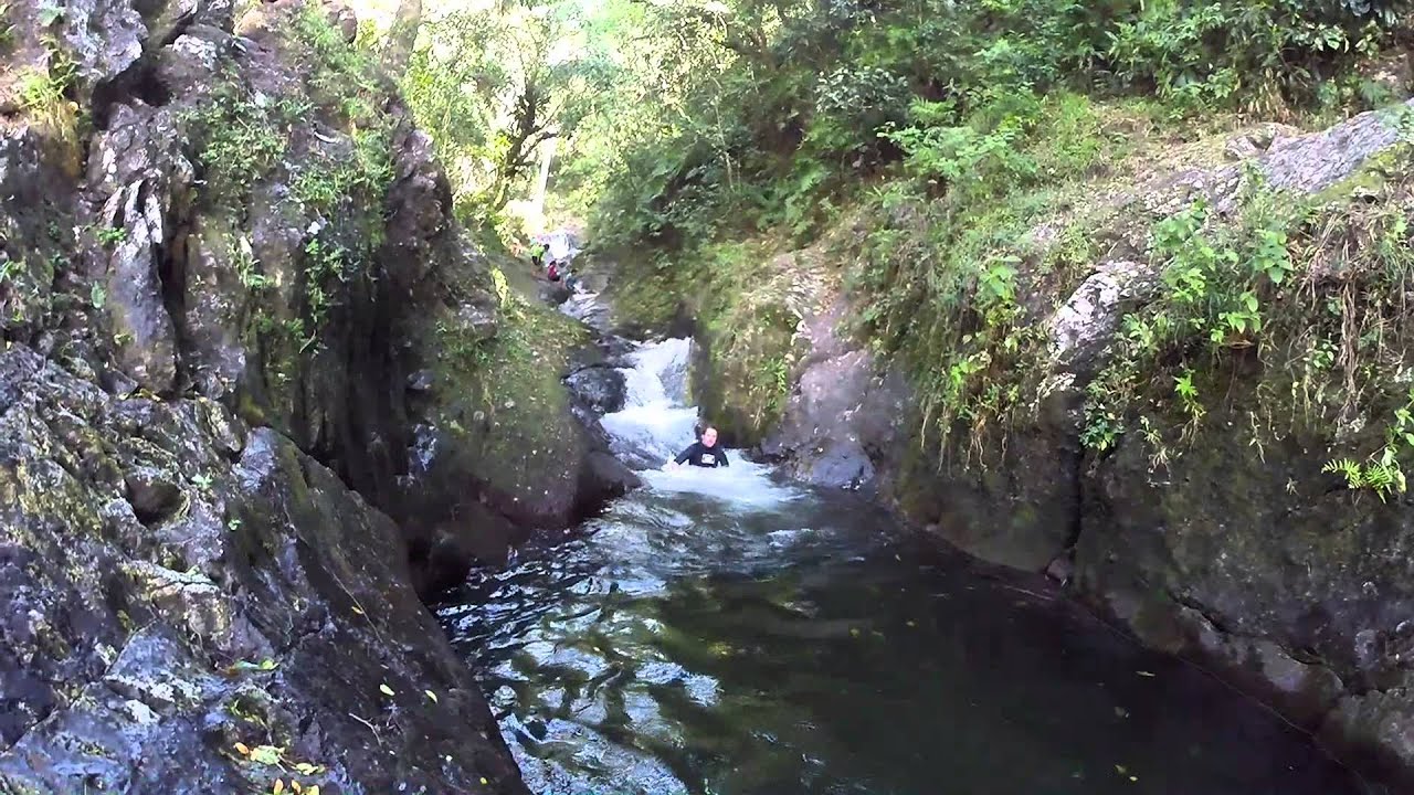 Waitavala Natural Waterfall, Taveuni, Fiji - YouTube